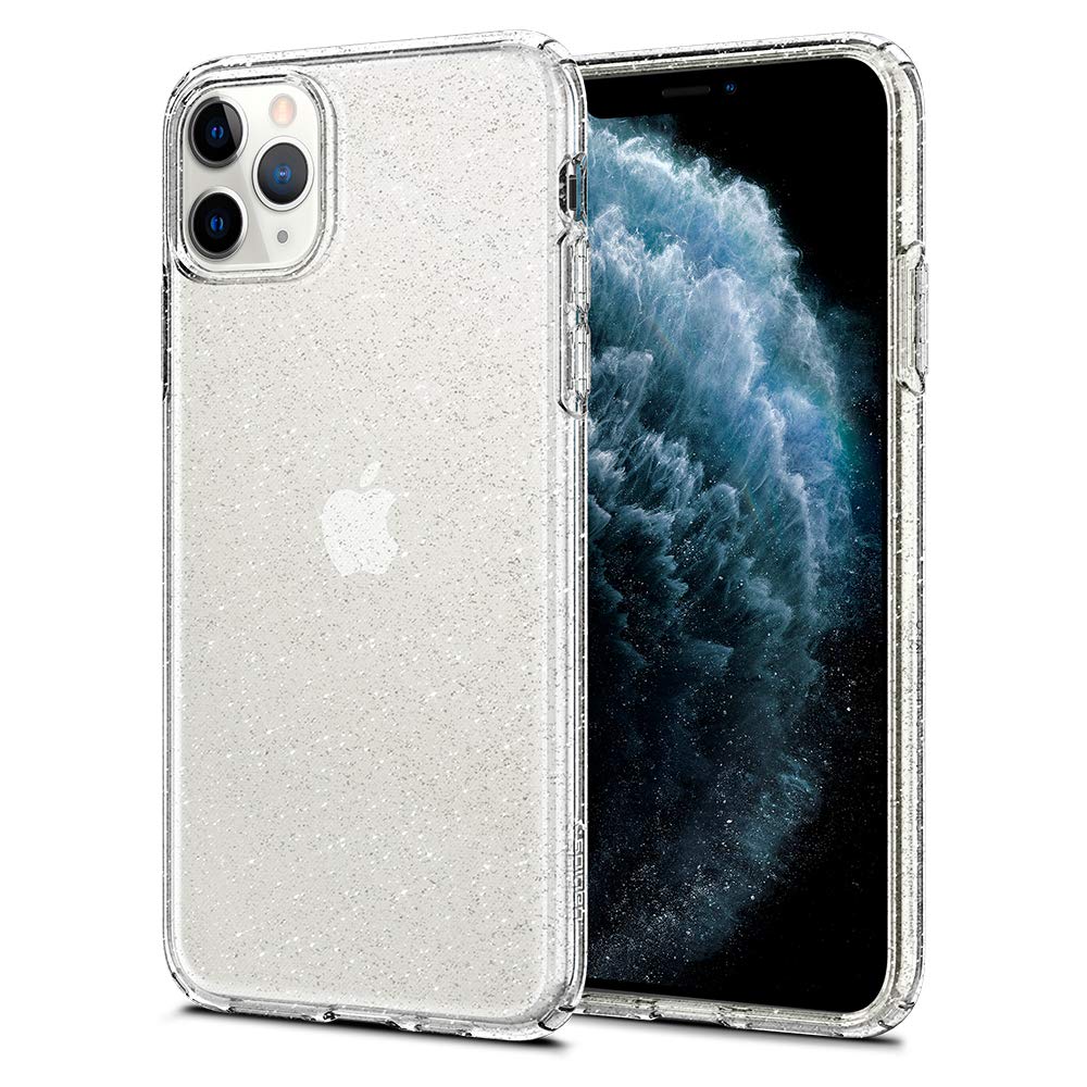 Spigen Liquid Crystal Glitter Designed for iPhone 11 Pro Case (2019) - Crystal Quartz