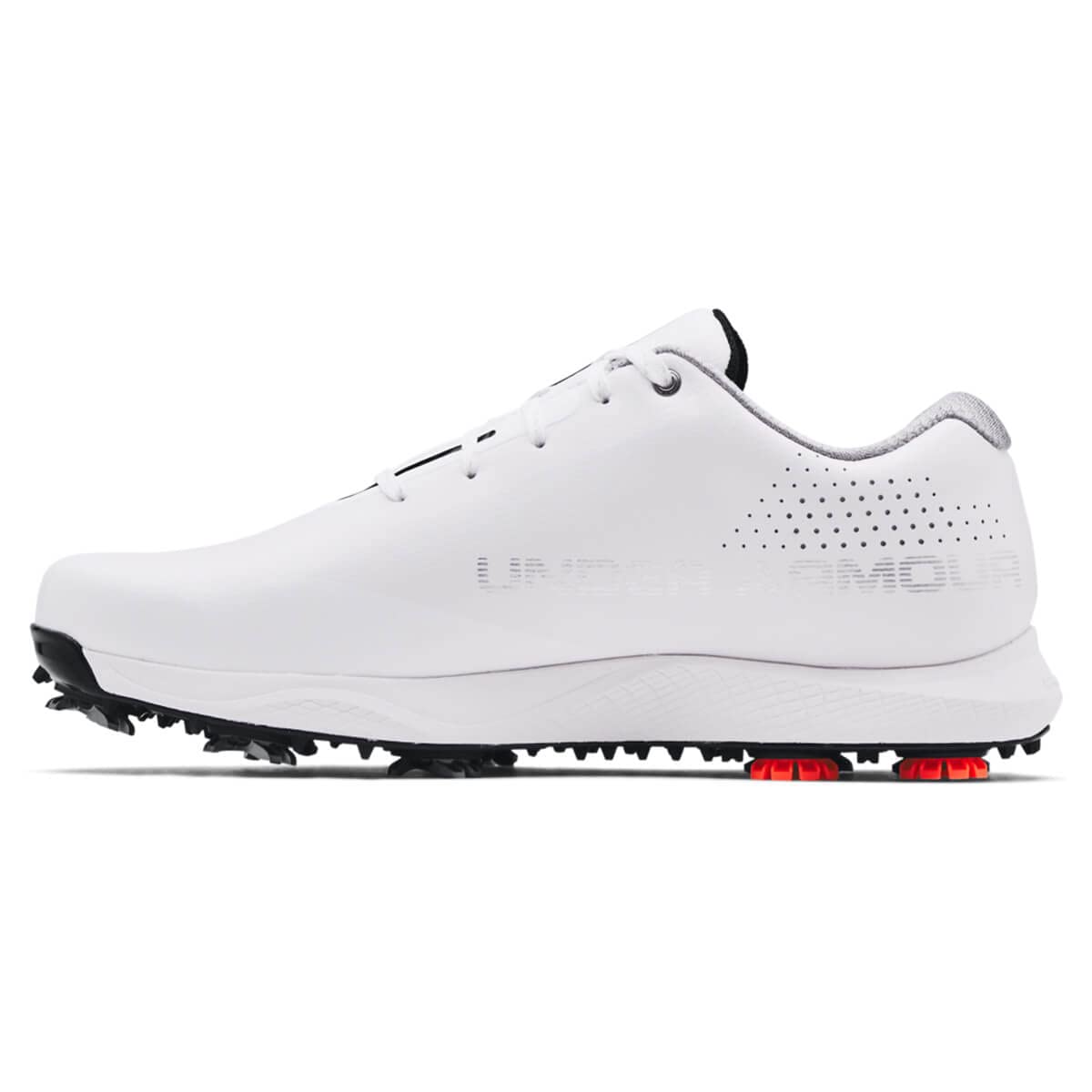 Under Armour Men's Charged Draw Rst, White (100)/Black, 11.5 M US