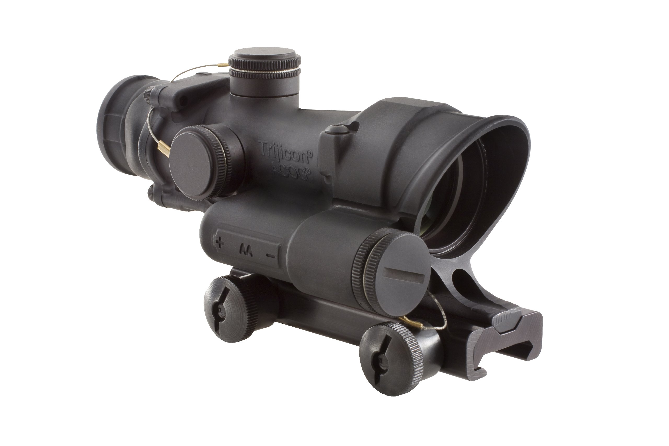 Trijicon TA02-C-100431 ACOG 4x32 LED Battery Illuminated Red Crosshair 300 Blackout Ballistic Reticle with TA51 Mount