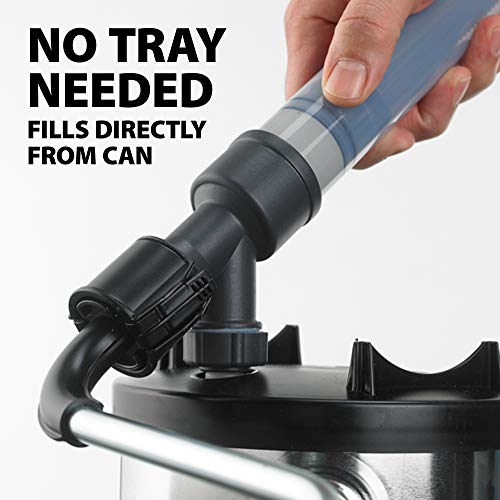 Wagner 0530003 SMART Automatic Paint Roller, 22 Oz Handle Capacity, Wagner Paint Stick, Power Roller System