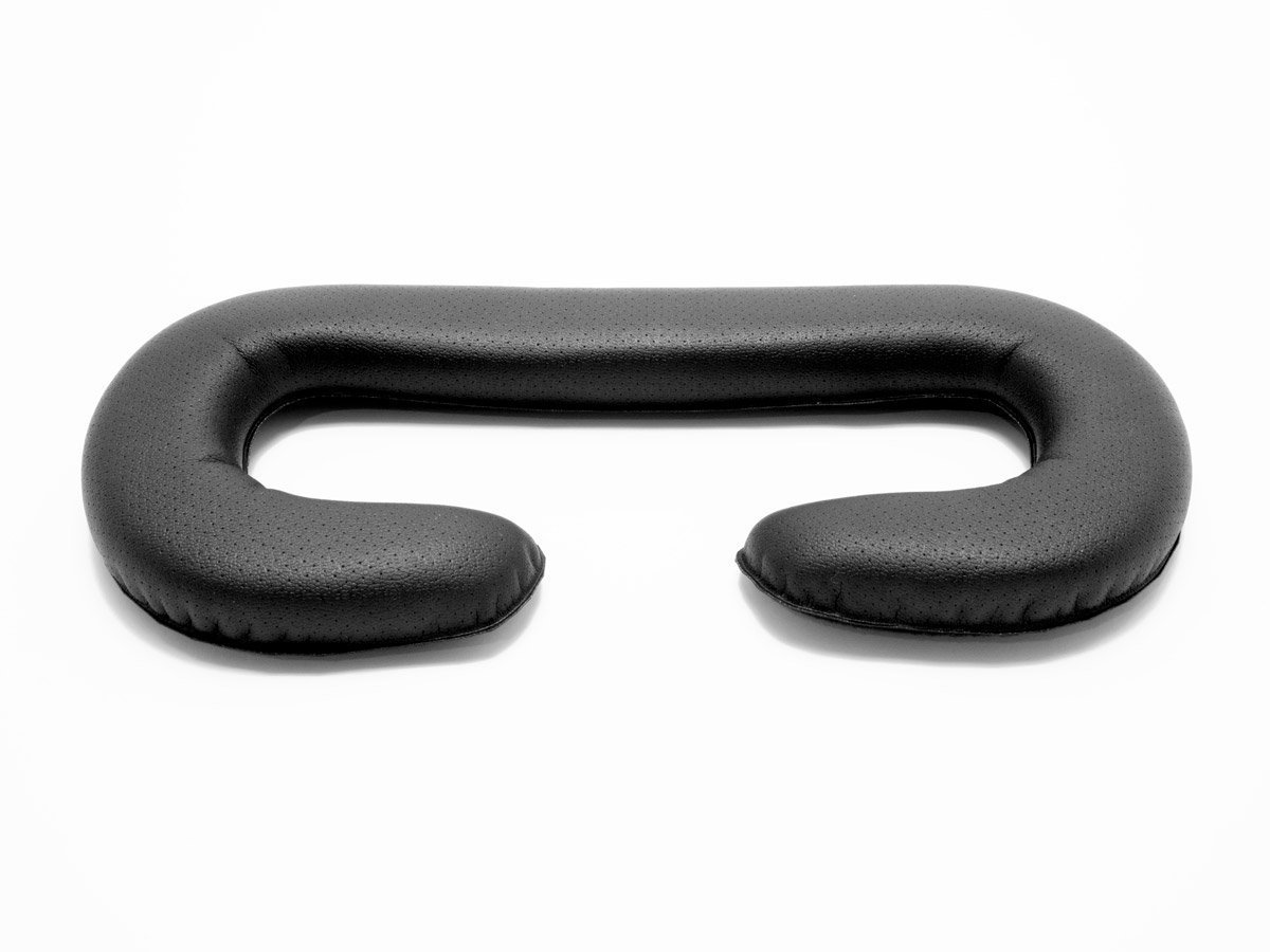 TamBee Vive Sponge Mat Breathable PU Face Foam Replacement for HTC Vive Headset PU Leather with Holes Eye Mask Black - 12mm