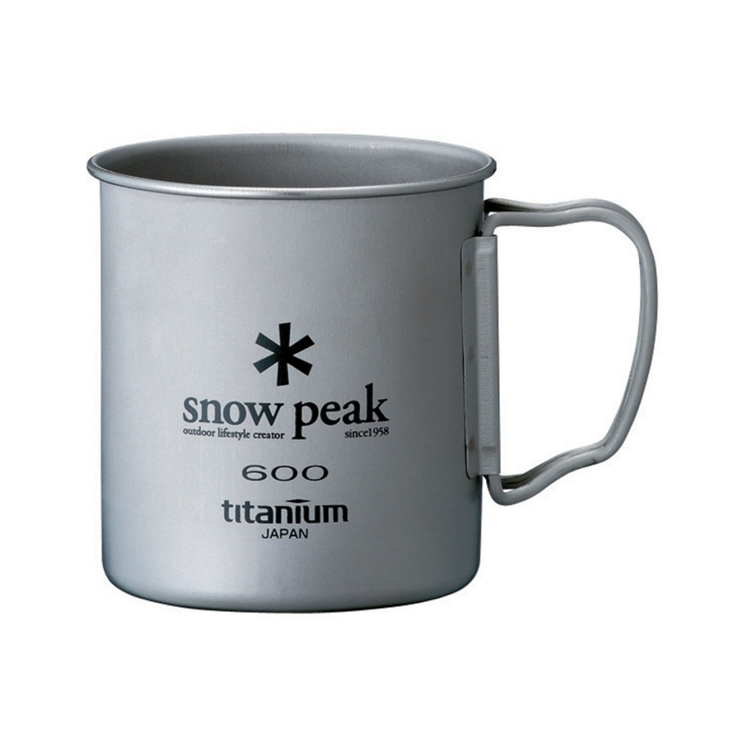 Snow Peak Titanium Single Wall Cup 600 - 2 Pack