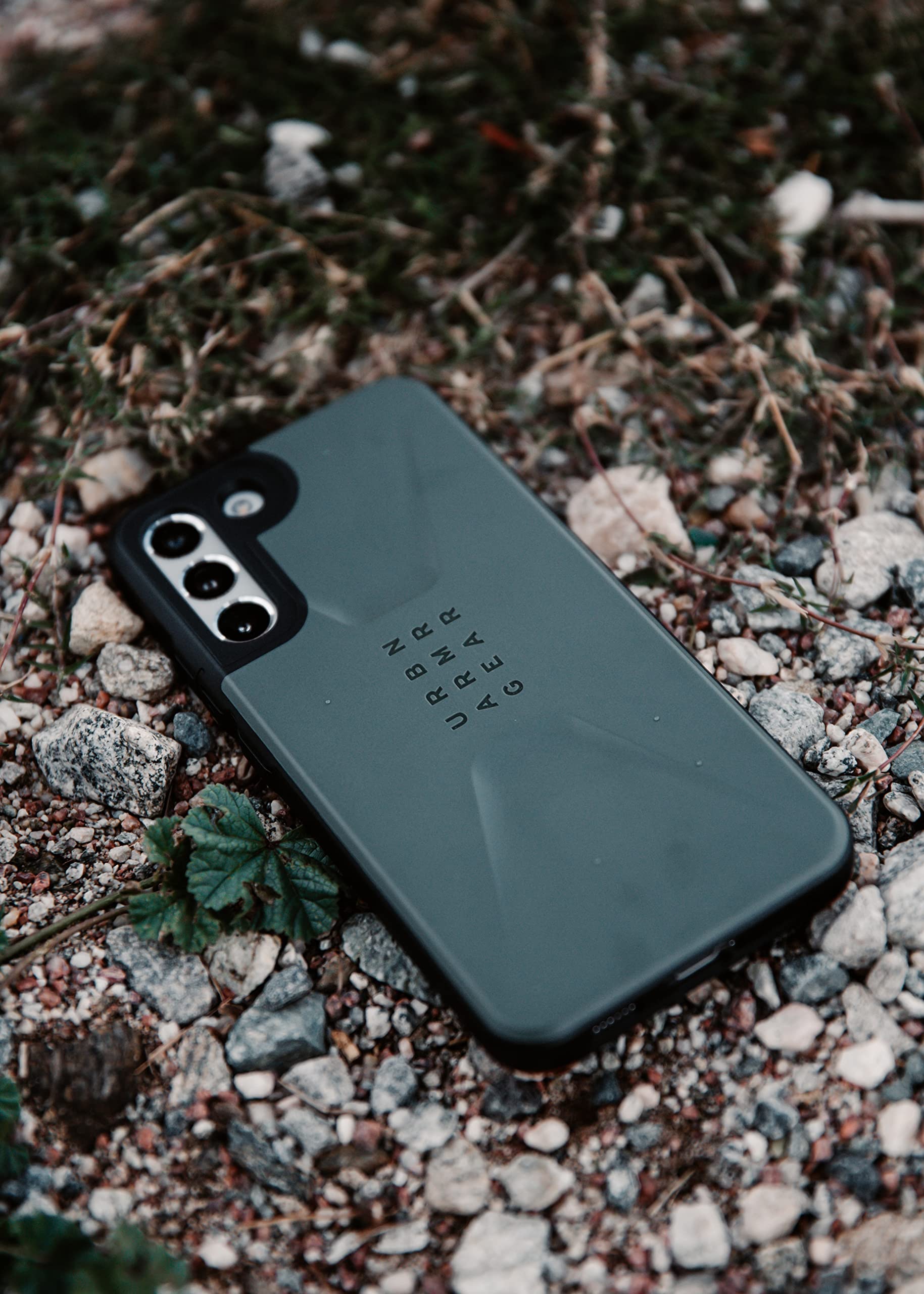 URBAN ARMOR GEAR UAG Designed for Samsung Galaxy S22 Plus Case Green Olive Sleek Ultra-Thin Shock-Absorbent Civilian Protective Cover, [6.6 inch Screen]