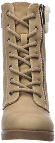 XOXO Women's Jeanna Hiking Boot, Natural, 7 M US