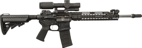 Trijicon VCOG 1-6x24 Riflescope Red Segmented Circle/Crosshair .223/55 Grain Ballistic Reticle with Thumb Screw Mount