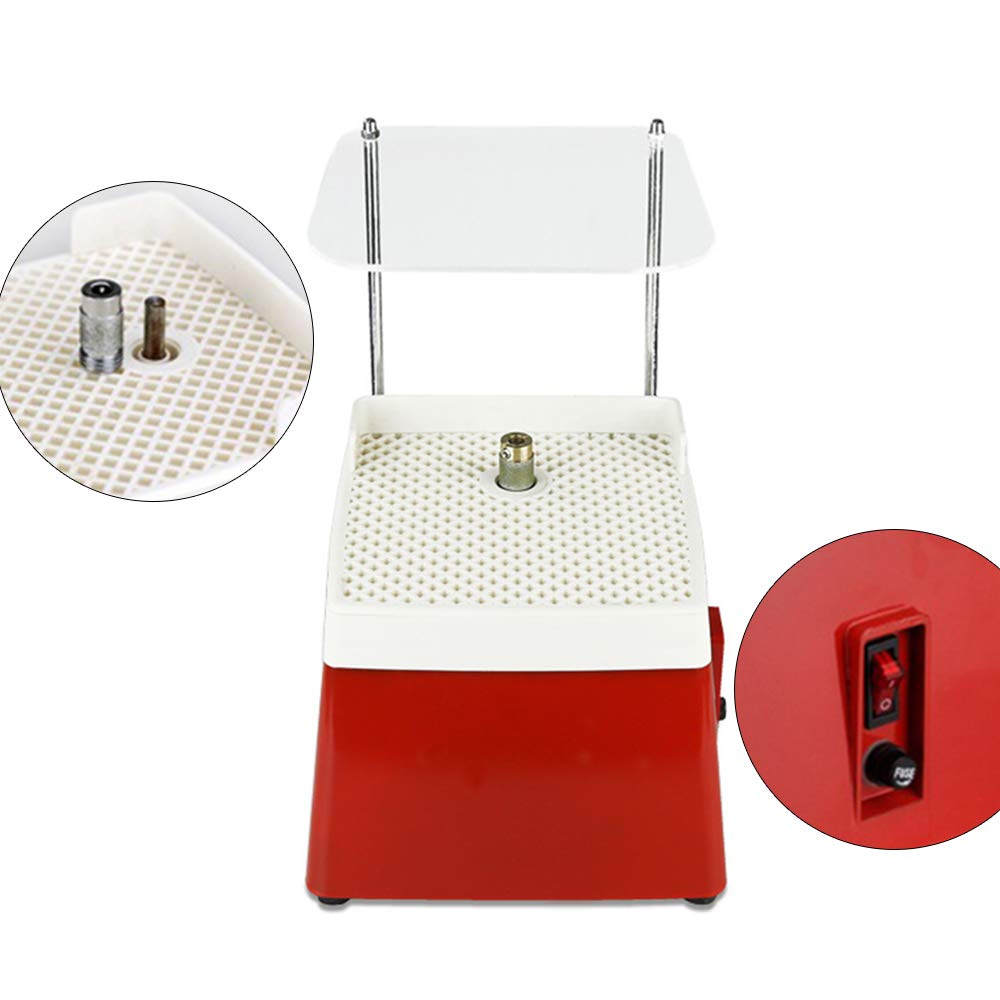 Stained Glass Grinder,Power Stained Grinder Industrial Mini Portable Diamond DIY Desktop Grinding Tool Machine with Diamond Grinder Bit for Glass Processing Arts Decoration 110V 65W 0.1A