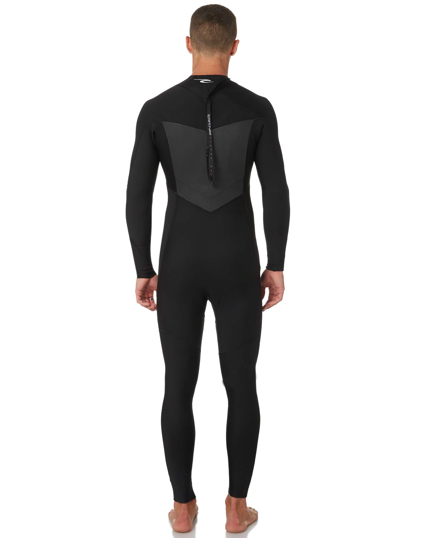 Rip Curl Men's Dawn Patrol 3/2mm Back Zip Full Wetsuit - Black - M