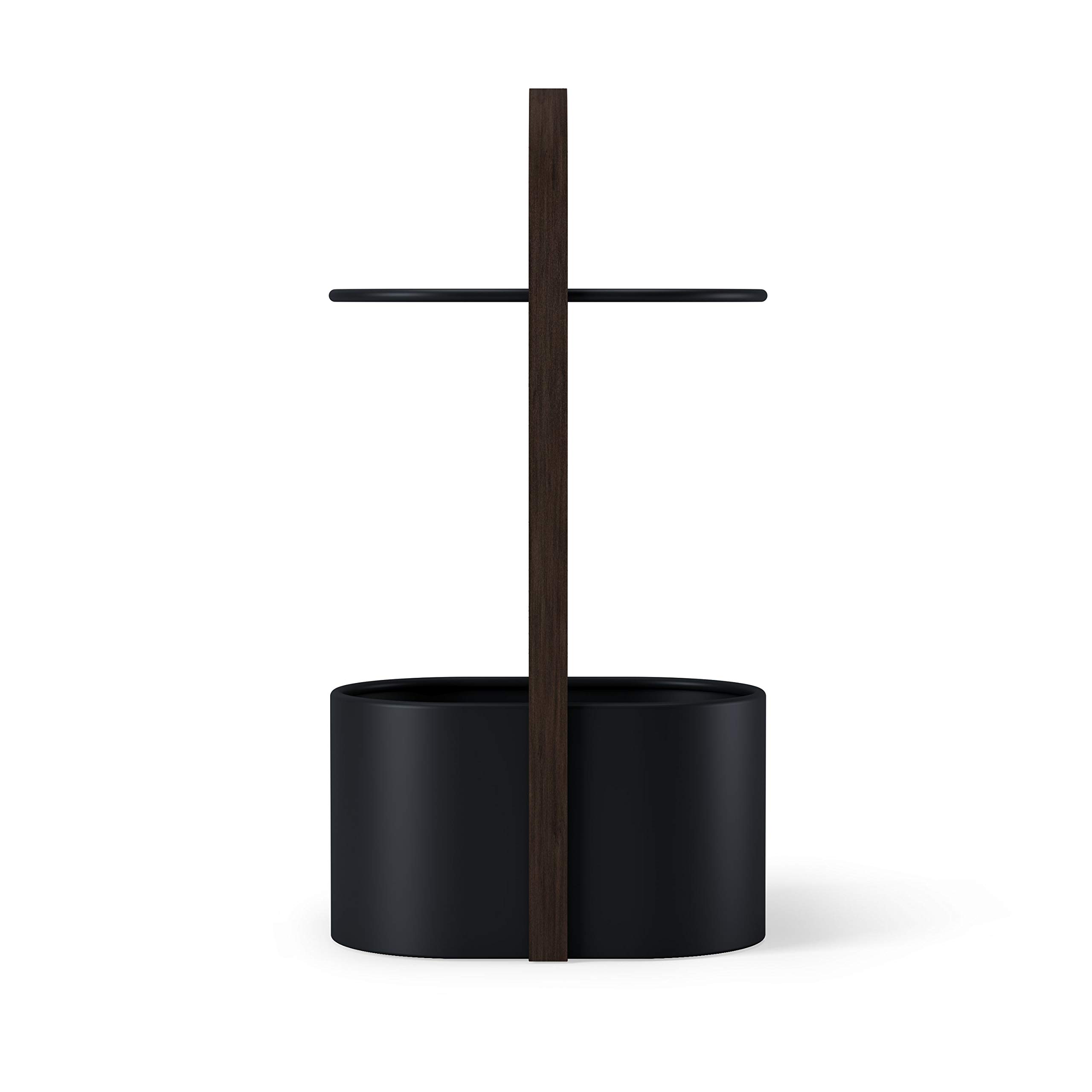 Umbra Bellwood Storage Table (Black-Walnut)
