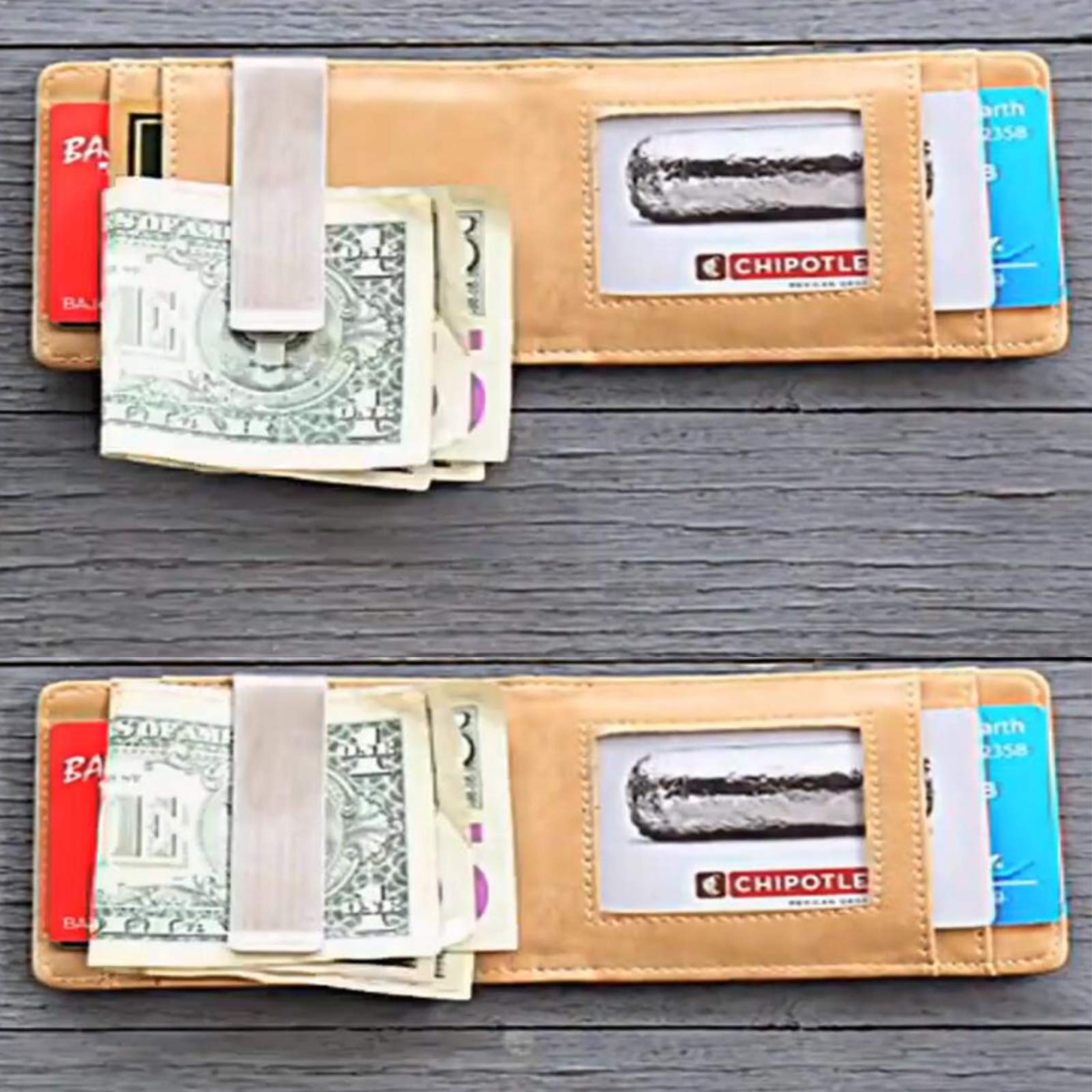 Yarlung 12 Pack Stainless Steel Money Clip, Slim Cash Wallet, Credit Card Holder, Front Pocket Minimalist Wallet