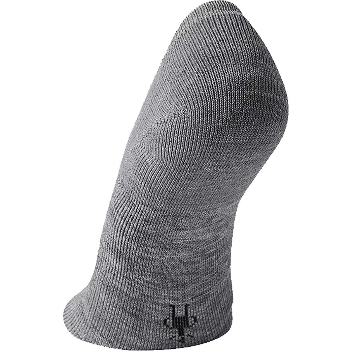 Smartwool Sneaker Cushion No Show Light Gray MD (Men's Shoe 6-8.5)
