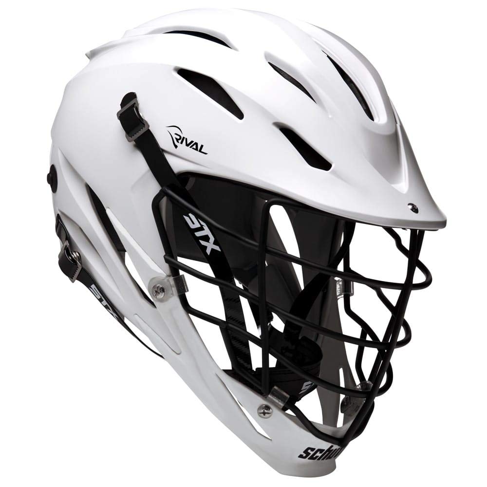 STX Rival White Lacrosse Helmet Small/Medium