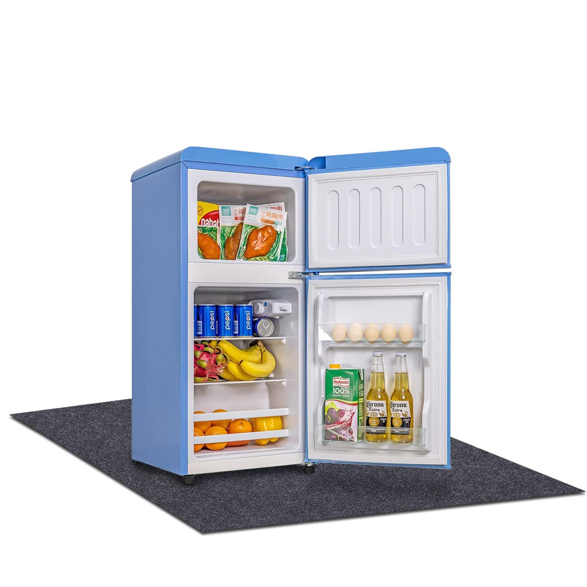 Under Refrigerators Mat,for floor surface/Absorbent mat Lightweight Washable Floor Mat,Protect refrigerators and floors,Multifunctional home appliance mat,back Non-slip (36"×60")