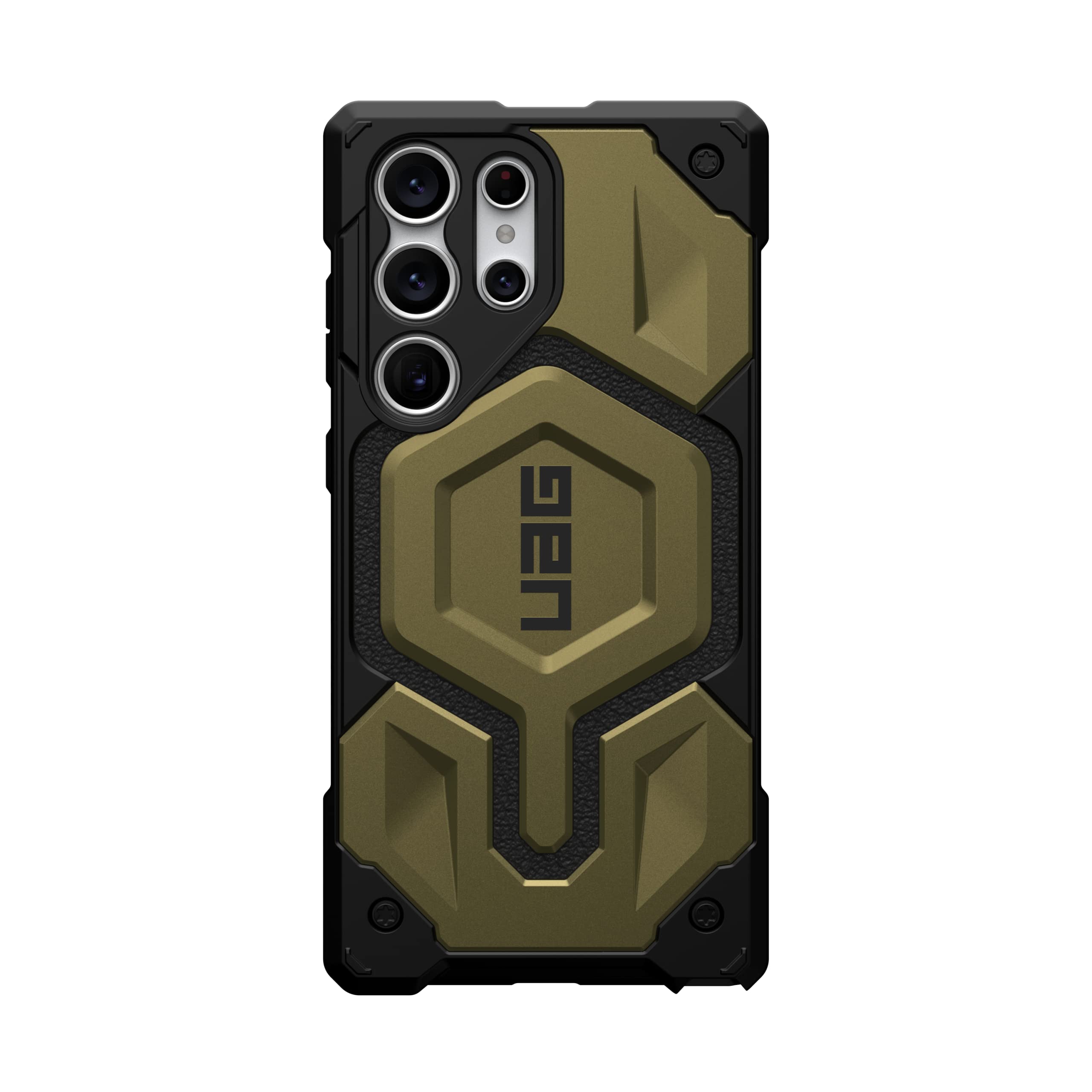 URBAN ARMOR GEAR UAG Designed for Samsung Galaxy S23 Ultra Case 6.8" Monarch Pro Kevlar Element Green (Limited Edition) Premium Rugged Shockproof Protective Cover Compatible with Magnetic Charging