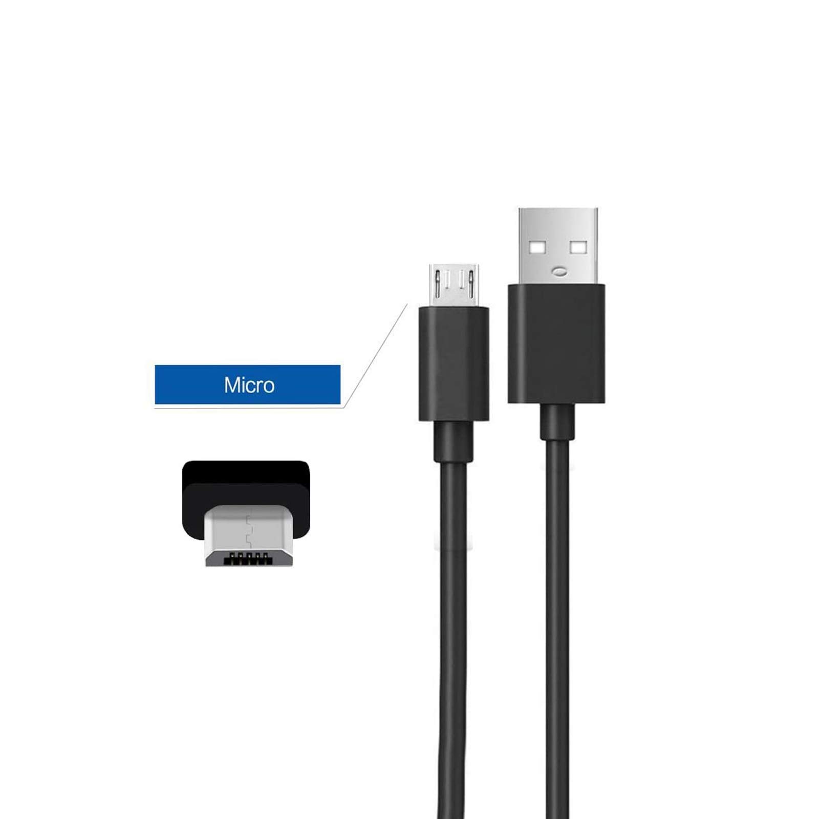 TONIWA Micro USB Cable Replacement for Blue Yeti X, Yeti Nano Microphone Mic USB Cord(6.6 Feet)