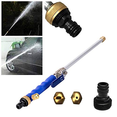 WRG_BOS High Pressure Water Gun 46cm Metal Water Gun High Power Power Washer Spray Car Washing Tools