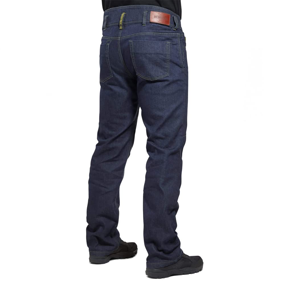 VIKTOS Men's Gunfighter Jeans Pant, Dark Indigo, Size: 44W x 36L