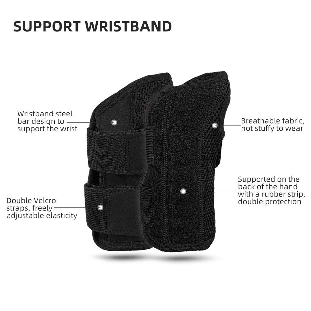 Wrist Brace, Carpal Tunnel Splint Compression Wrist Support Fixator for Relieve Arthritis, Tenosynovitis, Wrist Pain, Sport Sprain (L, single right)