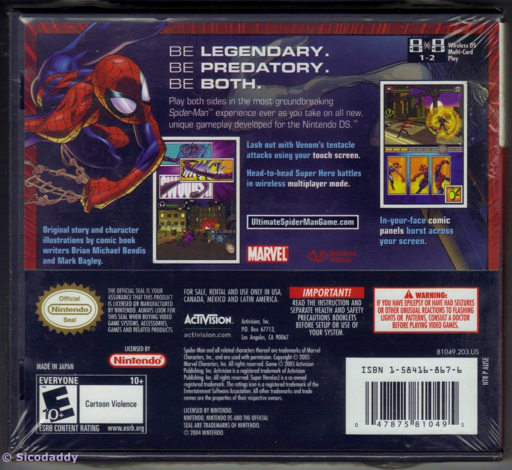 Ultimate Spider-man - Nintendo DS