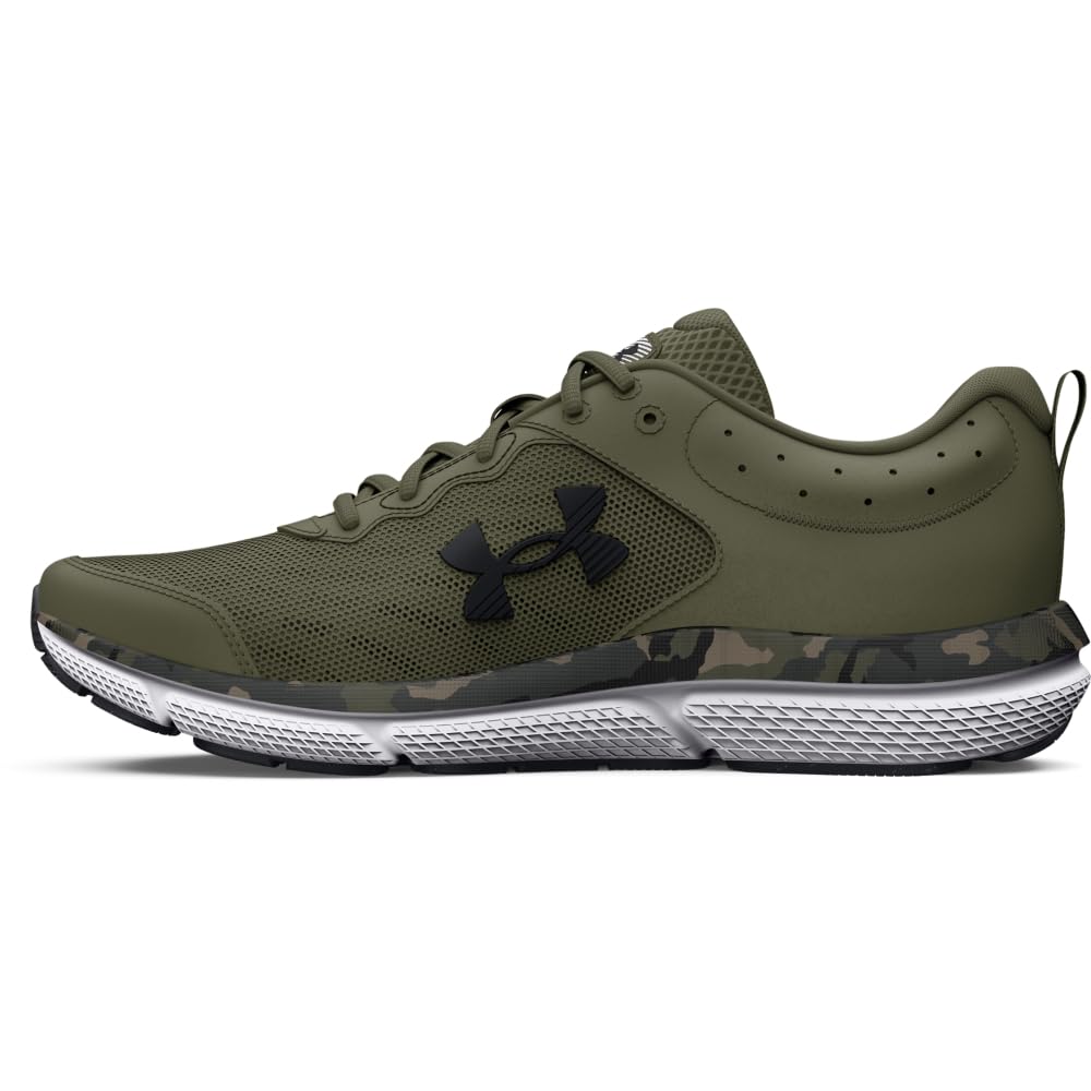 Under Armour Men's Charged Assert 10 Camo, (300) Marine OD Green/Marine OD Green/Black, 13, US