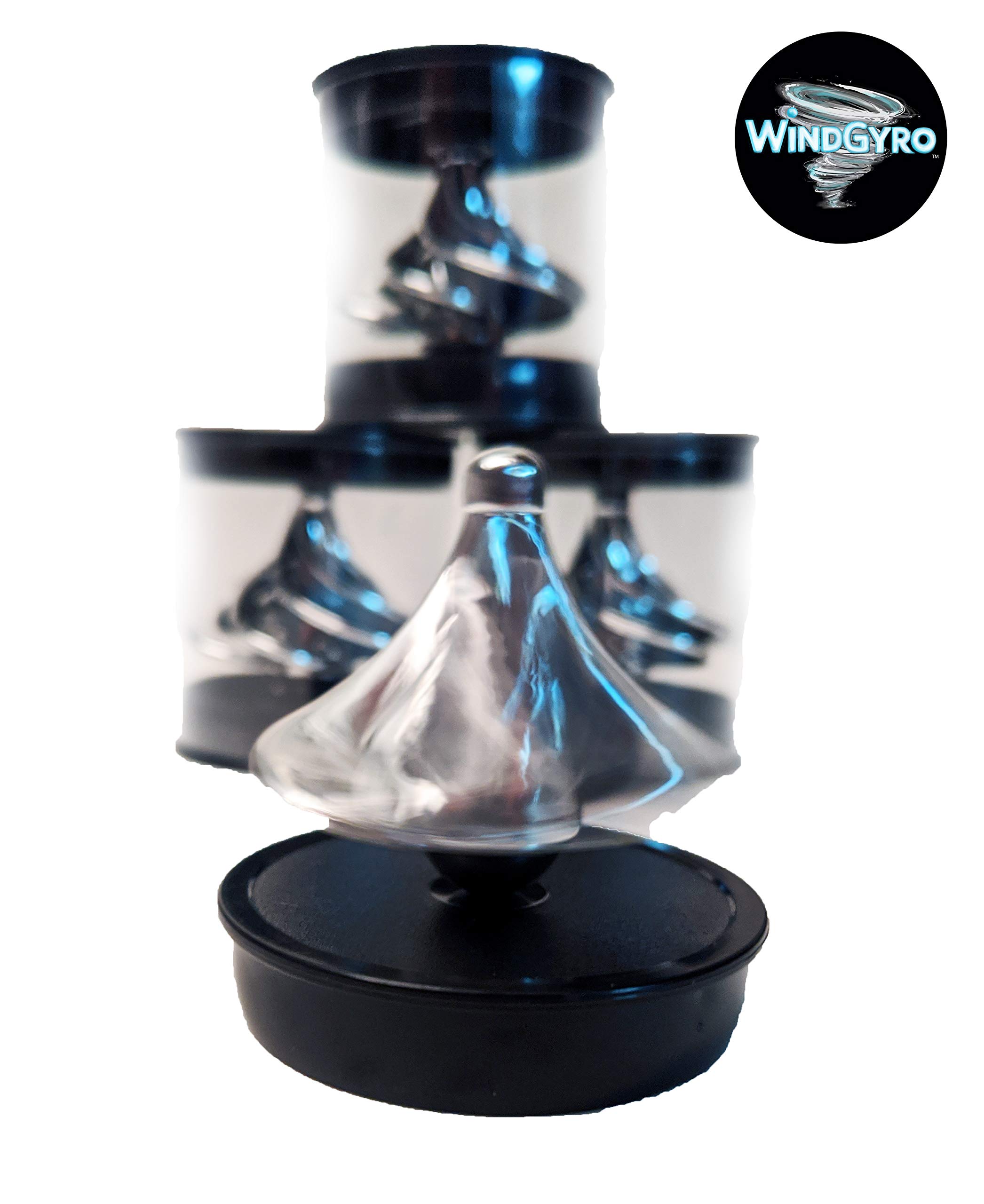 Universal Specialties The Original WindGyro Mini Wind Turbine Gyroscope Spinning Top Fidget Desk Toy