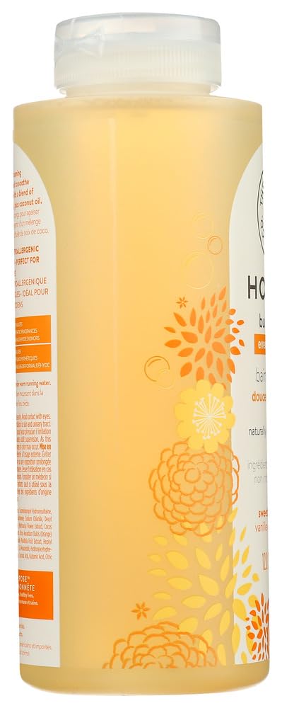 The Honest Company Bubble Bath, Sweet Orange Vanilla, 12 Ounce (3 Bottles)