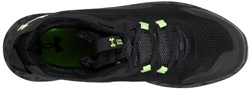 Under Armour Men's Charged Bandit 2, (102) Jet Gray/Black/Lime Surge, 12, US