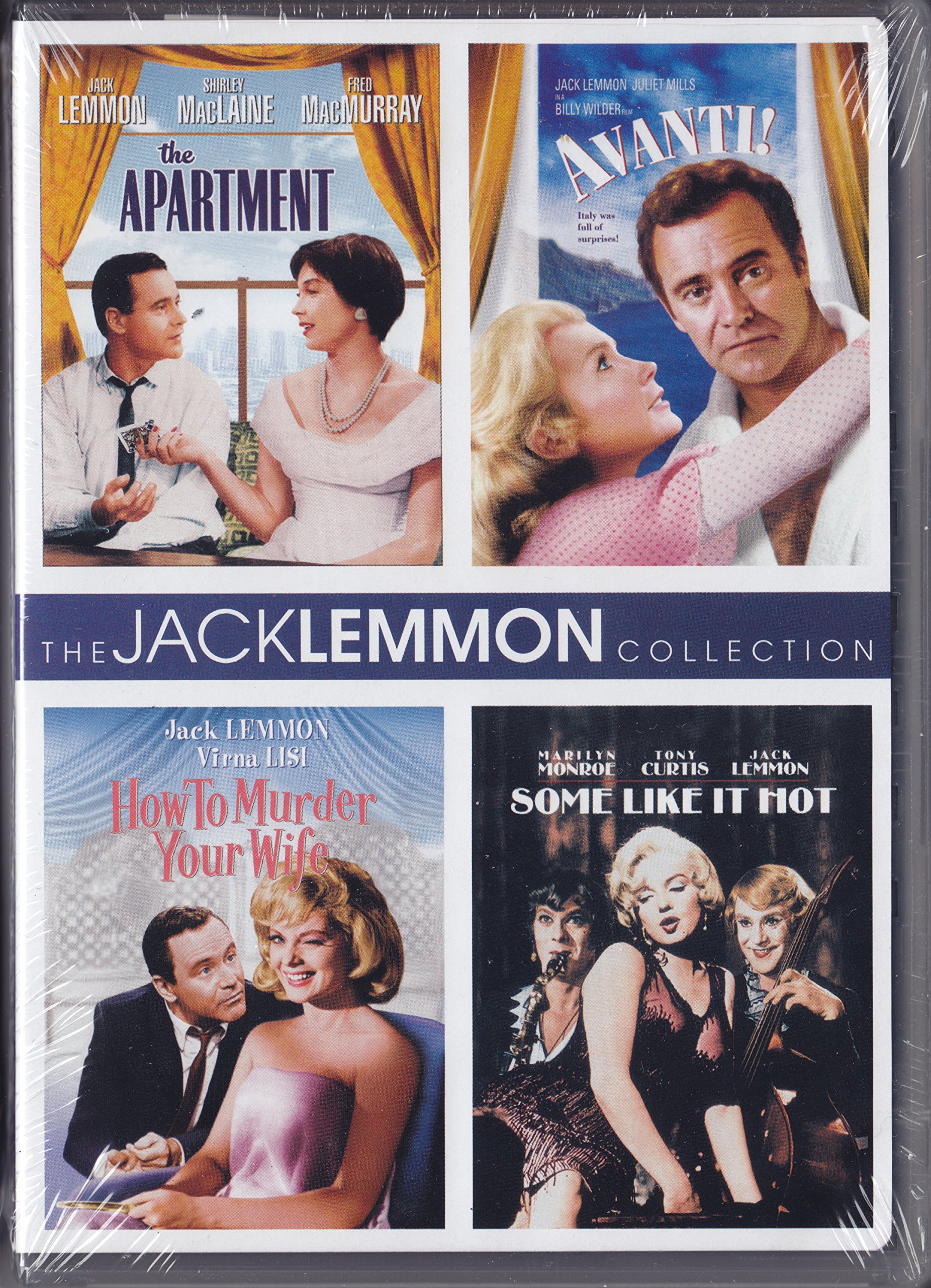 The Jack Lemmon Collection: (The Apartment / Avanti! / How To Murder Your Wife/ Some Like It Hot)