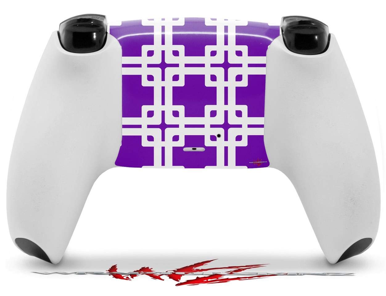 WraptorSkinz Skin Wrap compatible with Sony PS5 DualSense Controller Boxed Purple (CONTROLLER NOT INCLUDED)