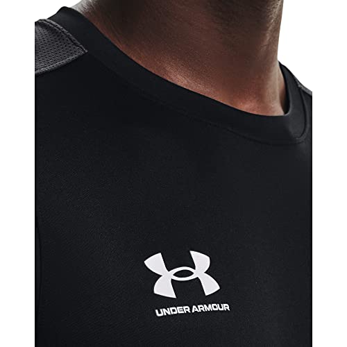 Under Armour Men's Challenger Training Top, Black (001)/White, X-Large