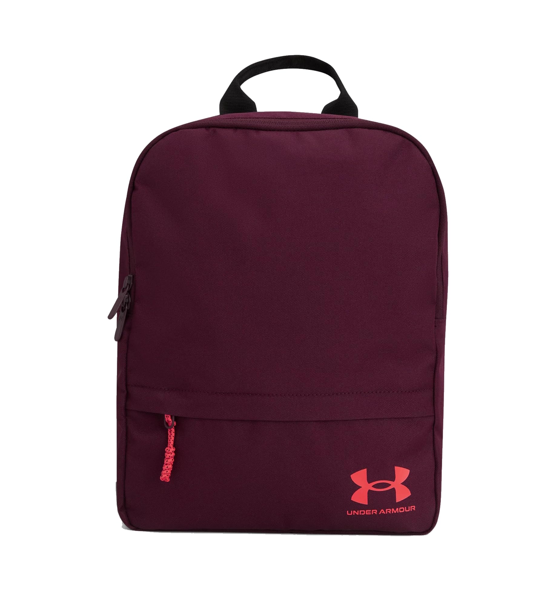 Under Armour unisex-adult Loudon Backpack Small, (600) Dark Maroon/Black/Beta, One Size