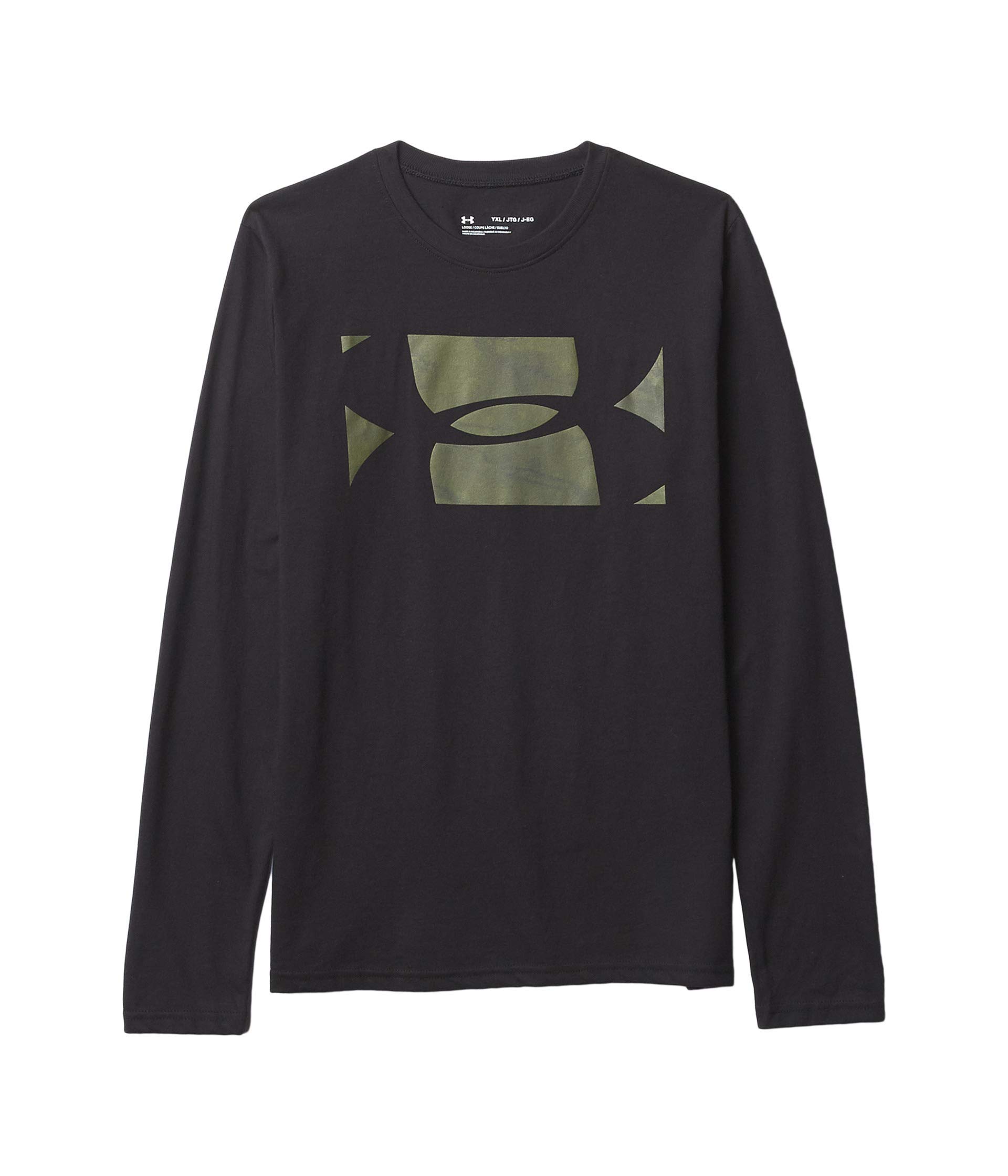 Under Armour Boys' UA Sky Reaper Symbol TEE, Black, YLG