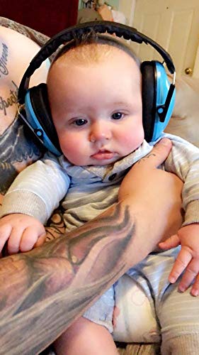 Walker's Youth Children’s Low Profile Lightweight Padded Headband Adjustable Folding Noise-Reducing Hearing Protection Earmuffs, Highlighter Yellow