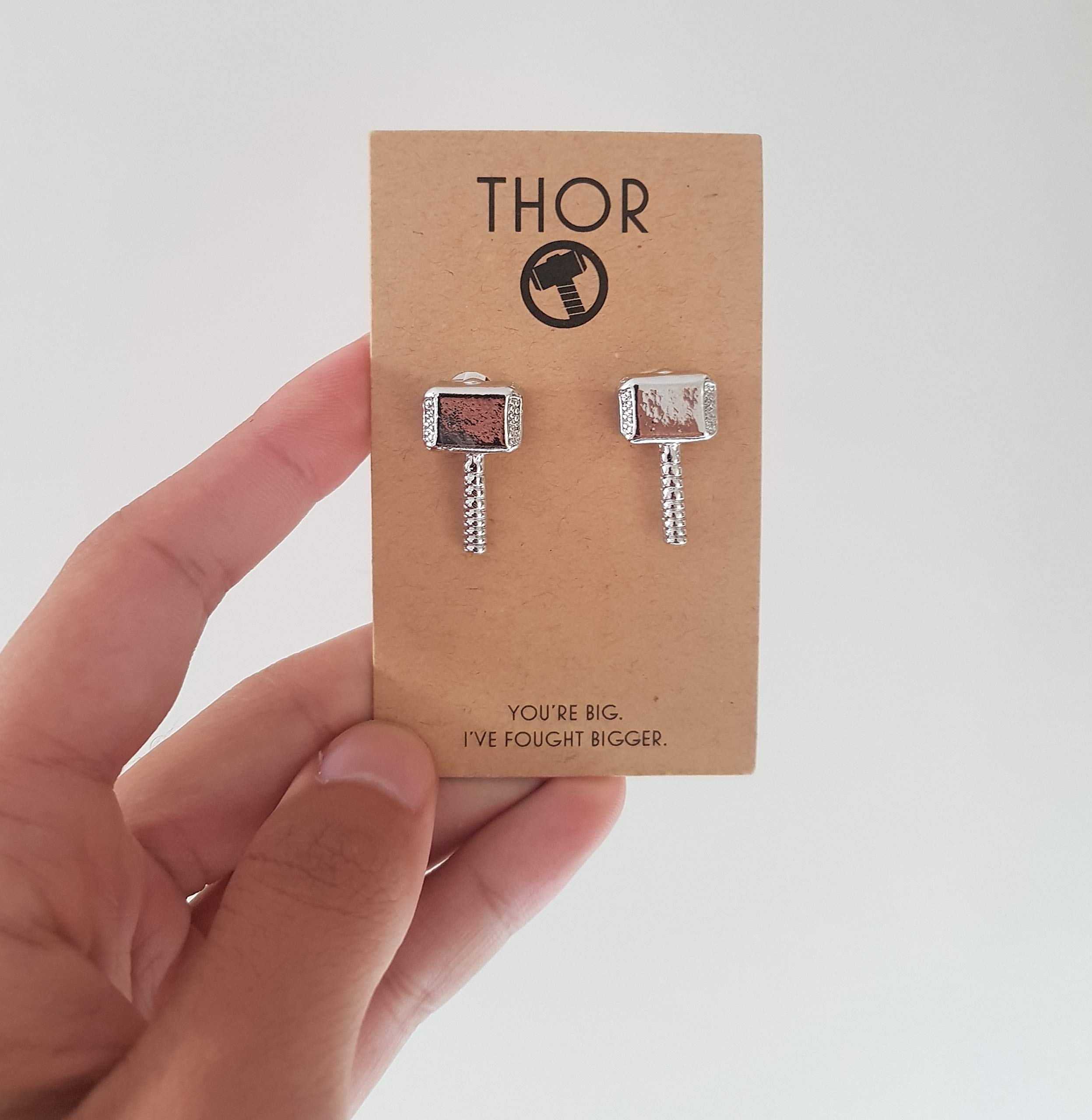 Superhero Cufflinks Wedding/Birthday Set of 5: Iron Man Spiderman Captain America Thor Hulk Marvel Collection