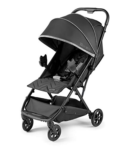 Summer 3Dpac CS Lite Compact Fold Stroller with The Affirm 335 Rear-Facing Infant Car Seat (Onyx Black) and Affirm 335 Infant Car Seat Adapters