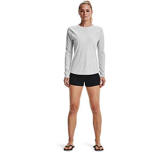 Under Armour Iso-chill Shore Break Long Sleeve T-shirt, Halo Gray (014)/White, XX-Large