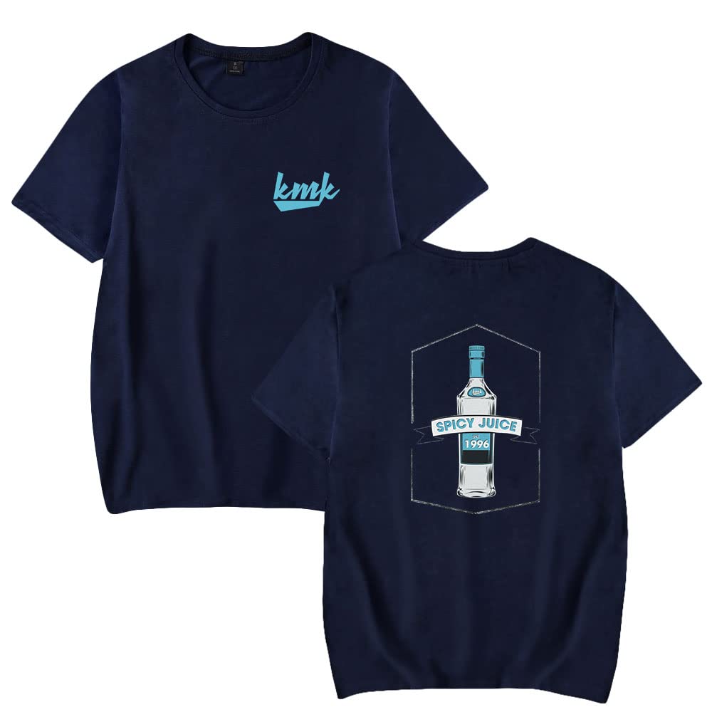 WAWNI kallmekris Short Sleeve T-Shirts Casual Hipster Unique Tee Shirt Unisex Pullovers Fashion Printing (Navy-JY8327,XXS)