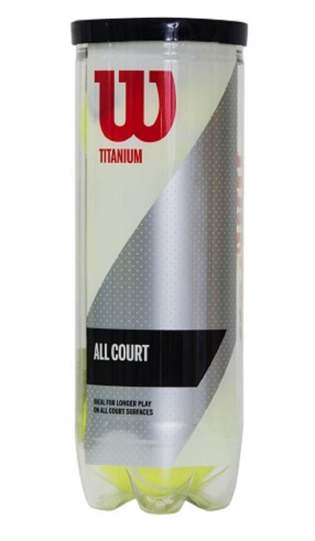 Wilson Sporting Goods Titanium 3 Tennis Balls (1-can)