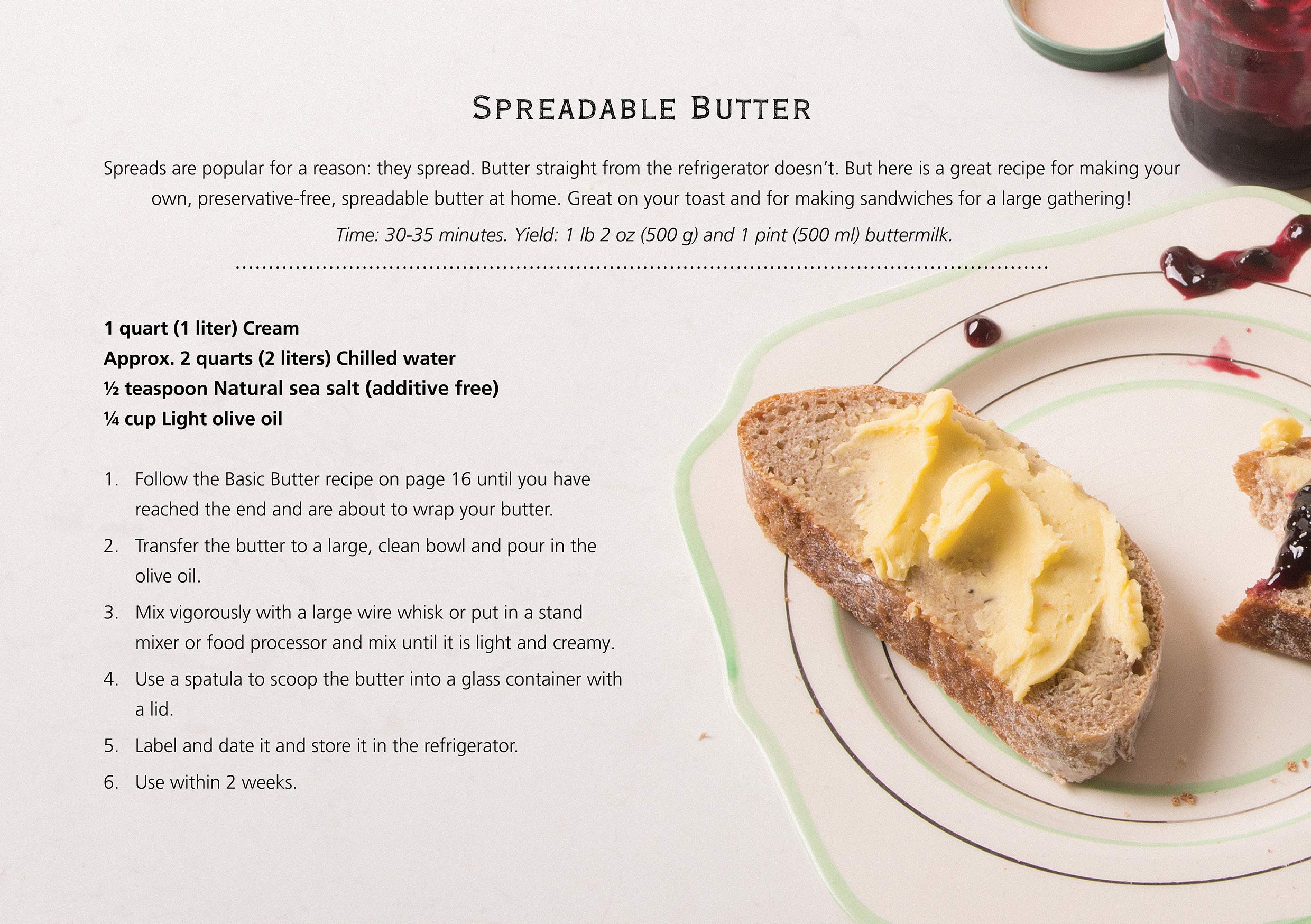 Wooden Butter Paddles and Butter Making Recipe Book Gift Bundle