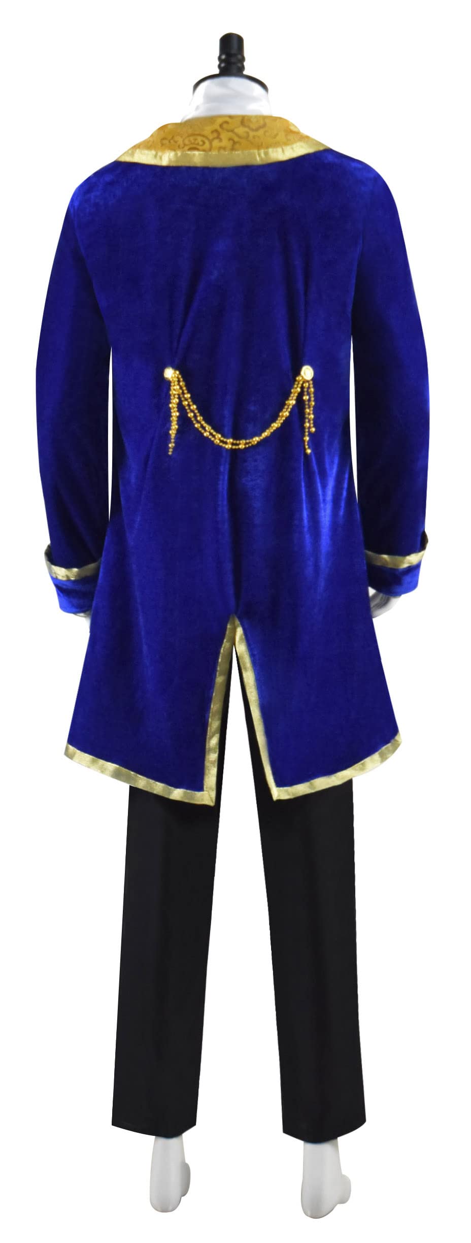 Visader Mens Boys The Beast Costume Dan Stevens Cosplay Jacket Beast Cosplay Outfits Uniform for Halloween (Small, Female)