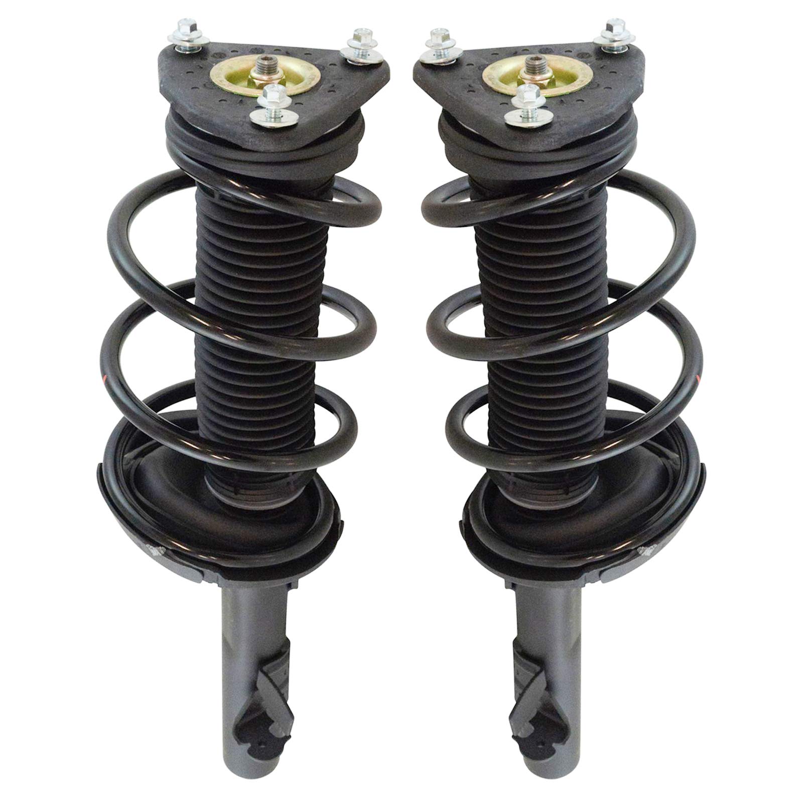 TRQ Front Strut & Coil Spring Assembly Set Driver & Passenger Sides Compatible with 13-19 Ford Escape