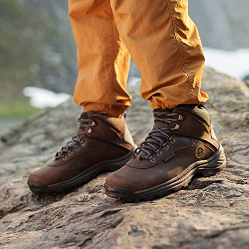 Timberland Men's White Ledge Mid Waterproof Hiking Boot, Medium Brown, 9.5 Wide