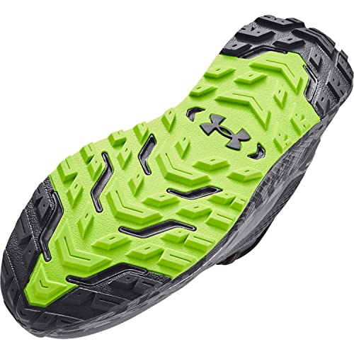 Under Armour Men's Charged Bandit 2, (102) Jet Gray/Black/Lime Surge, 12, US
