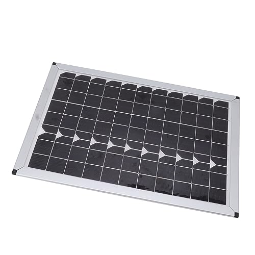 Solar Panel 100W 18V Monocrystalline Silicon 15.7in Long 10.8in Wide Portable Solar Panel Charger for Car Laptop Lamp