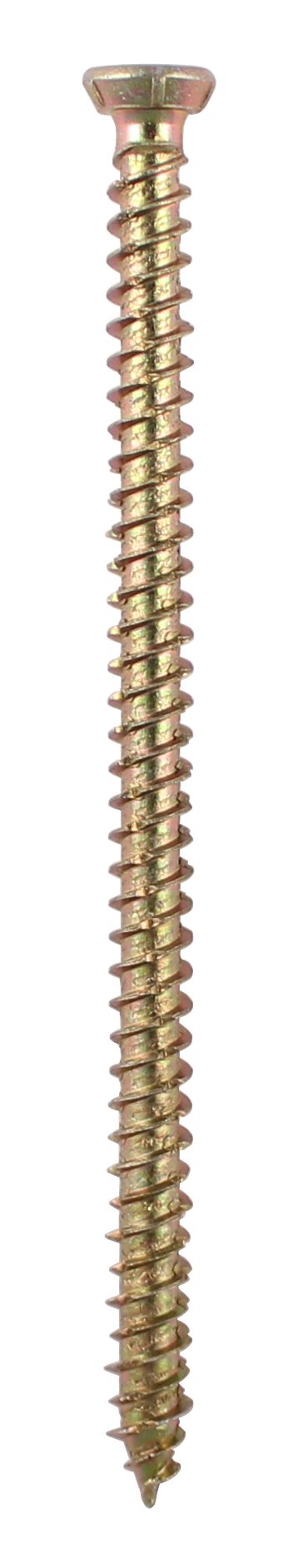 TIMco 00150TCONP ZYP Multi-Fix Concrete Screw 7.5 x 150 - Yellow (Pack of 2)