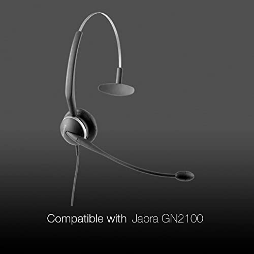 Universal Headsets Foam Microphone Windscreens - 10 pk, Mic Covers for BlueParrot B250, B350, B450, B550, C400 Plantronics, Logitech, Jabra, Lapel, Lavaliers, Telex, Movo, VXI Lux Passport by GTW