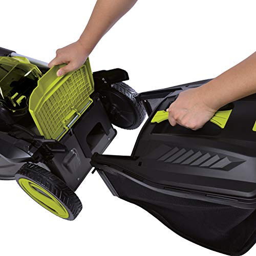 Sun Joe iON100V-21LM-CT 21-Inch 100-Volt Max Lithium-Ion Cordless Self-Propelled Lawn Mower, Tool Only (Battery and Charger Not Included)
