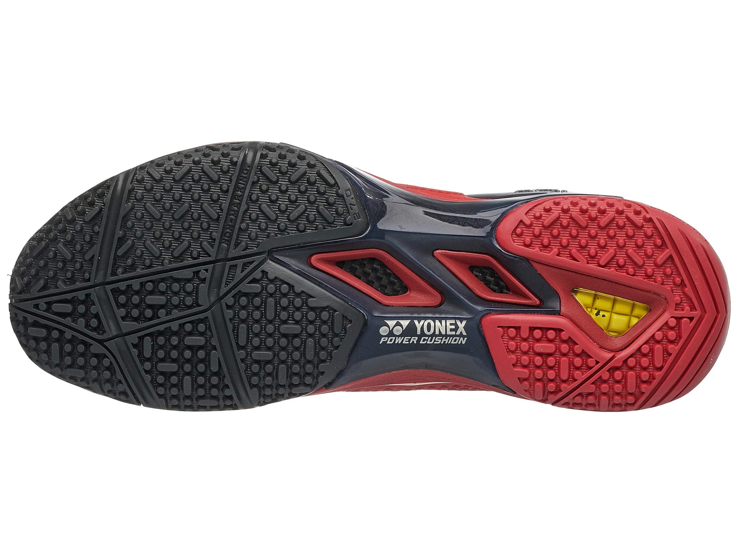 YONEX Power Cushion Eclipsion 2 Mens Clay Tennis Shoes 7.5 Red/Black D Medium
