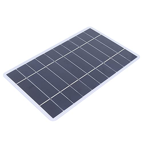 Solar Panel Solar Energy Module Outdoor Mobile Phone Charger 5V Solar Charging Board Power Supply 8W with Polycrystalline Charger Power Power Bank for Battery Charging Battery