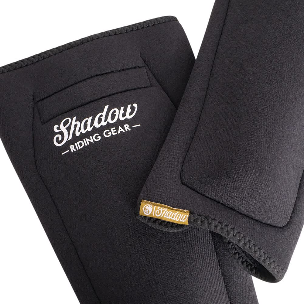 THE SHADOW CONSPIRACY Super Slim Shinners Durable Breathable Adjustable Flexible Soft Shin Guards with Integrated Hardshell, Large/X-Large