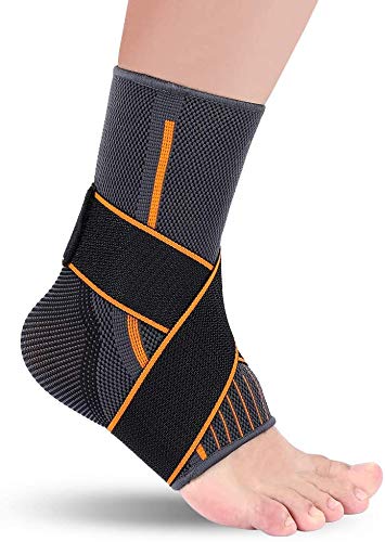 Ymiko Ankle Brace Compression Support Sleeve for Injury Recovery